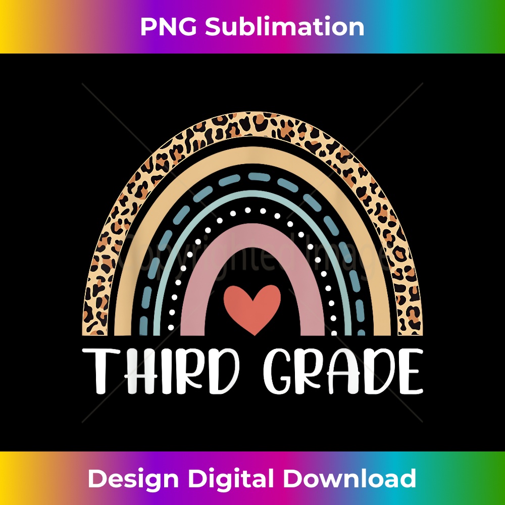 Third Grade Leopard Prints Back To School Rainbow 3rd Grade | Inspire ...