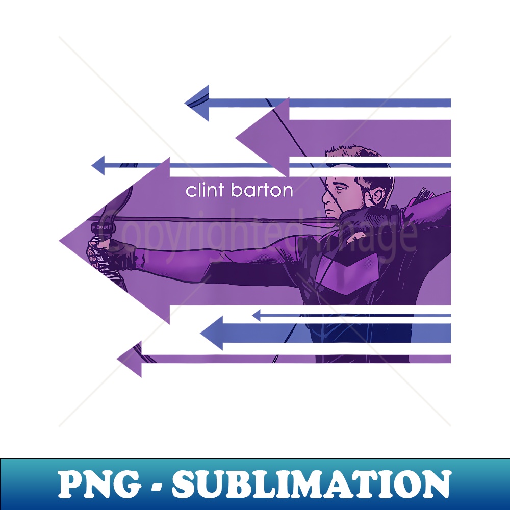 Marvel Hawkeye Clint Barton Arrows - Unique Sublimation PNG | Inspire ...
