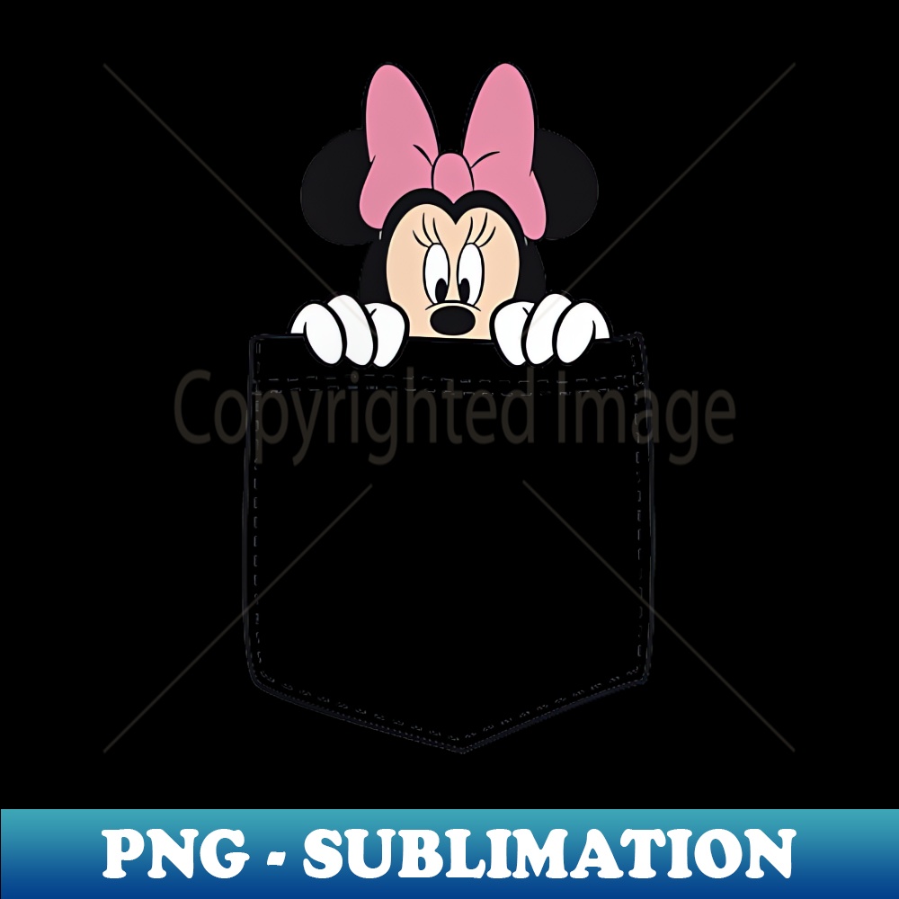 Black Disney Minnie Mouse Classic Fit - Crew Neck, Short Sle | Inspire ...