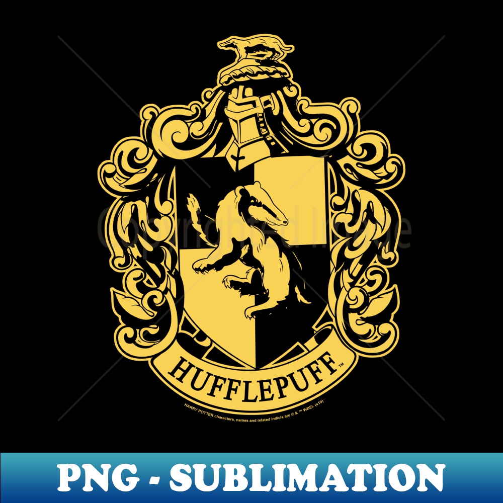 Harry Potter Hufflepuff Simple House Crest - Premium PNG Sub | Inspire ...