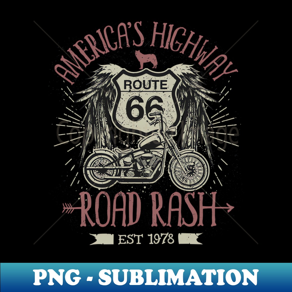 Road Rash - PNG Transparent Sublimation File - Unlock Vibran | Inspire ...