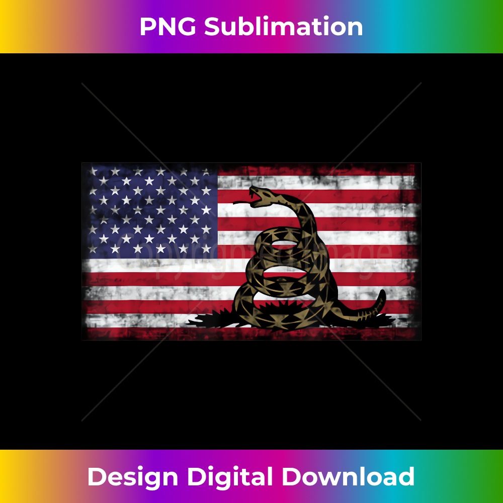 Gadsden Flag Snake Design - American Pride - USA - Eco-Frien | Inspire ...