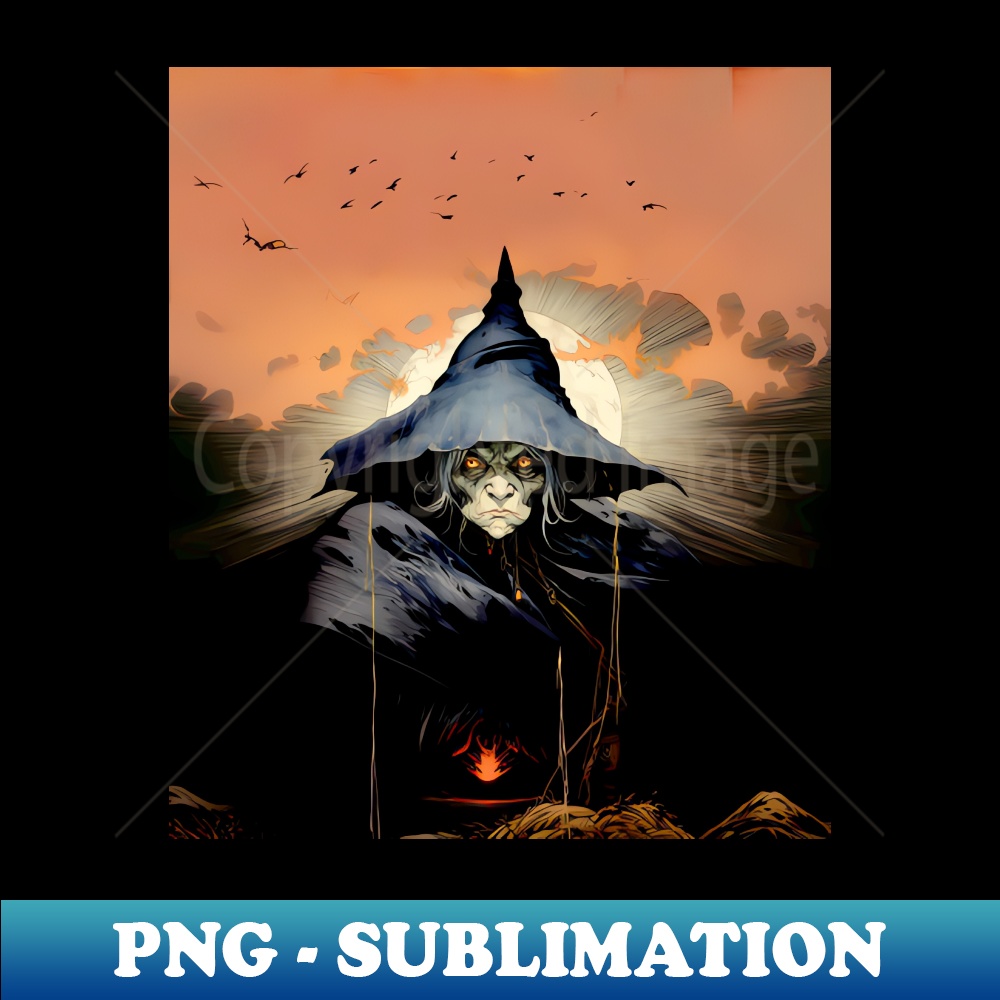 Halloween Witch Bewitching the Witch on a Dark Background - | Inspire ...