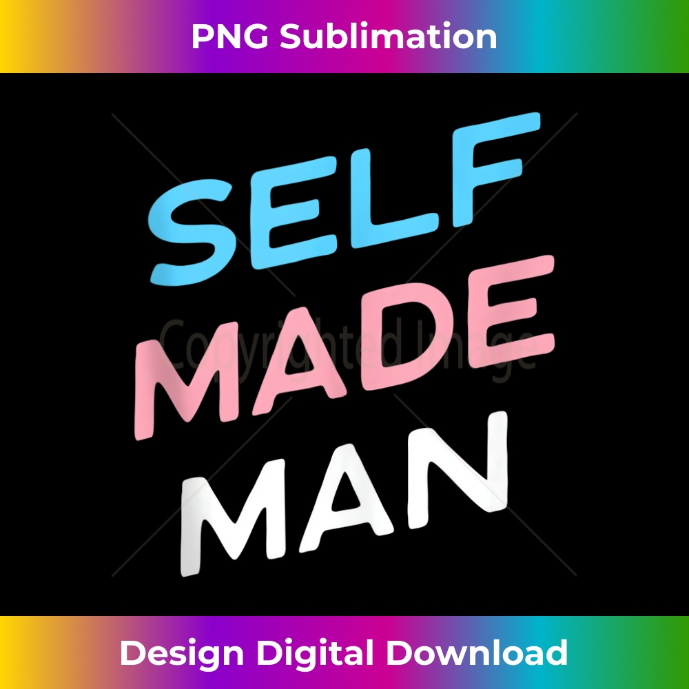 Self Made Transgender Man - LGBT Trans Pride Flag FTM Tank T | Inspire ...