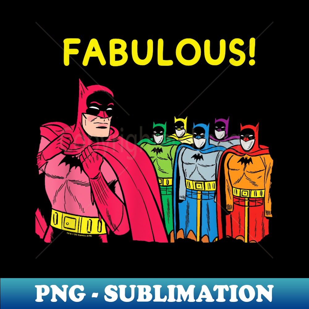 Batman Fabulous! - Exclusive Sublimation Digital File - Stun | Inspire ...