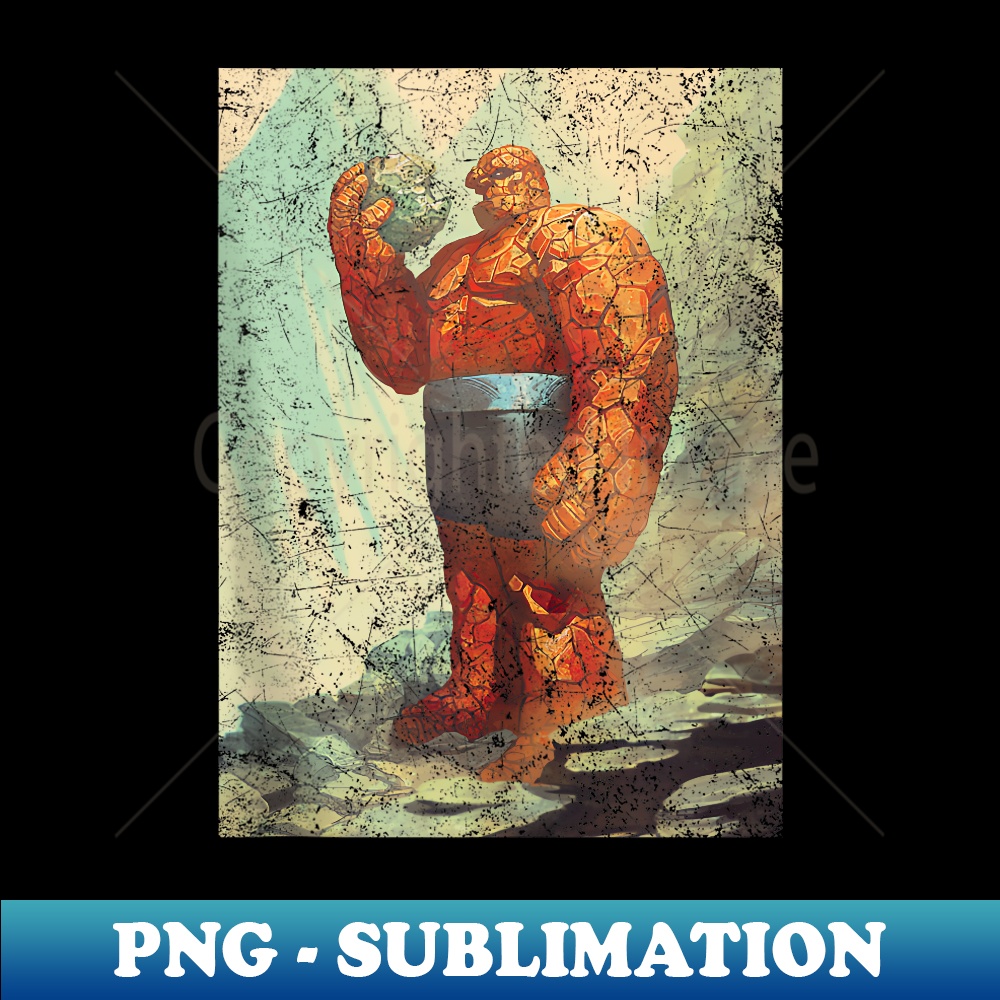 Marvel The Fantastic Four Ben Grimm The Thing Thoughtful - A | Inspire ...