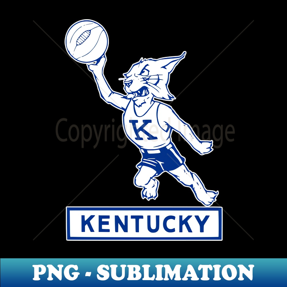 Vintage Kentucky Wildcat Basketball Logo - Exclusive PNG Sub | Inspire ...