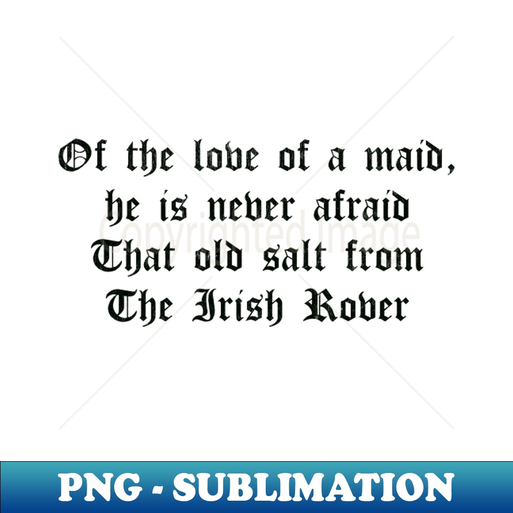 The Irish Rover - Professional Sublimation Digital Download | Inspire ...