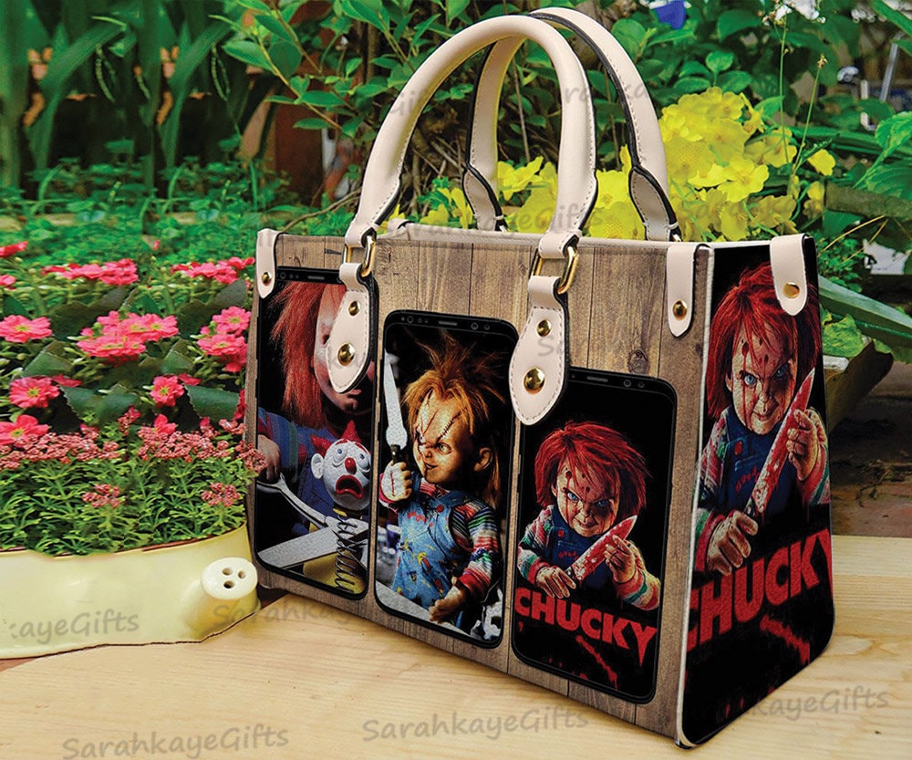 Chucky Halloween Horror Leather Bags, Chucky Lovers Handbag, | Inspire ...