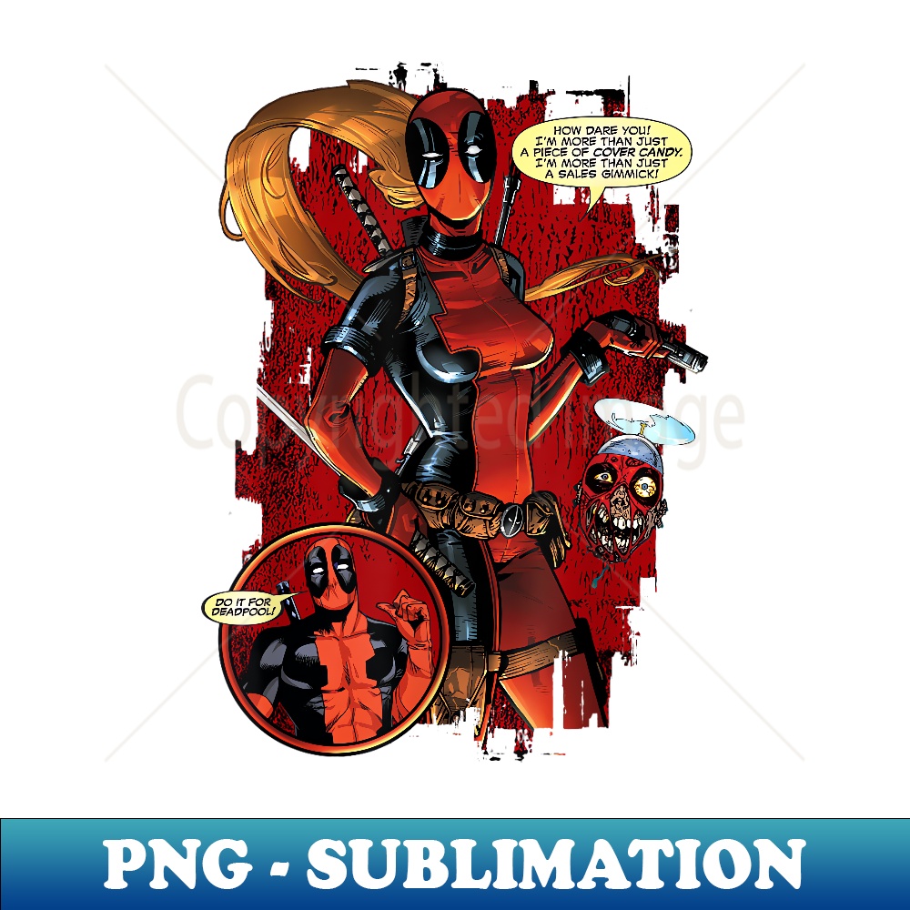 Marvel Deadpool Family Comic Panel Art Graphic - Special Edi | Inspire ...
