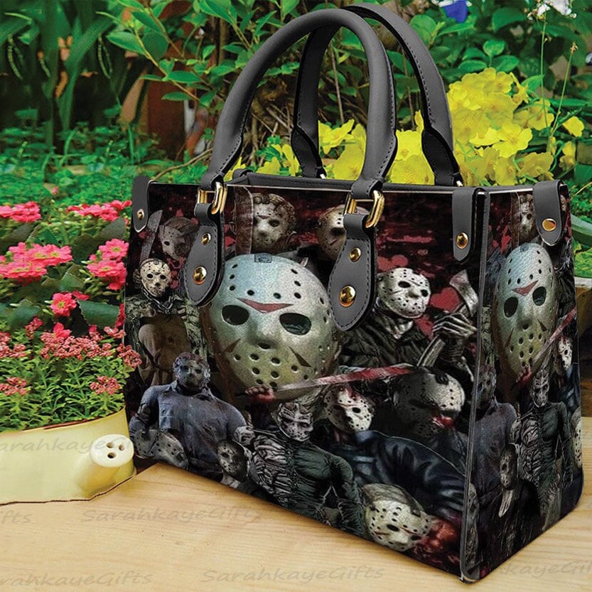 Jason Voorhees Horror Leather Handbag, Jason Voorhees Handba | Inspire ...