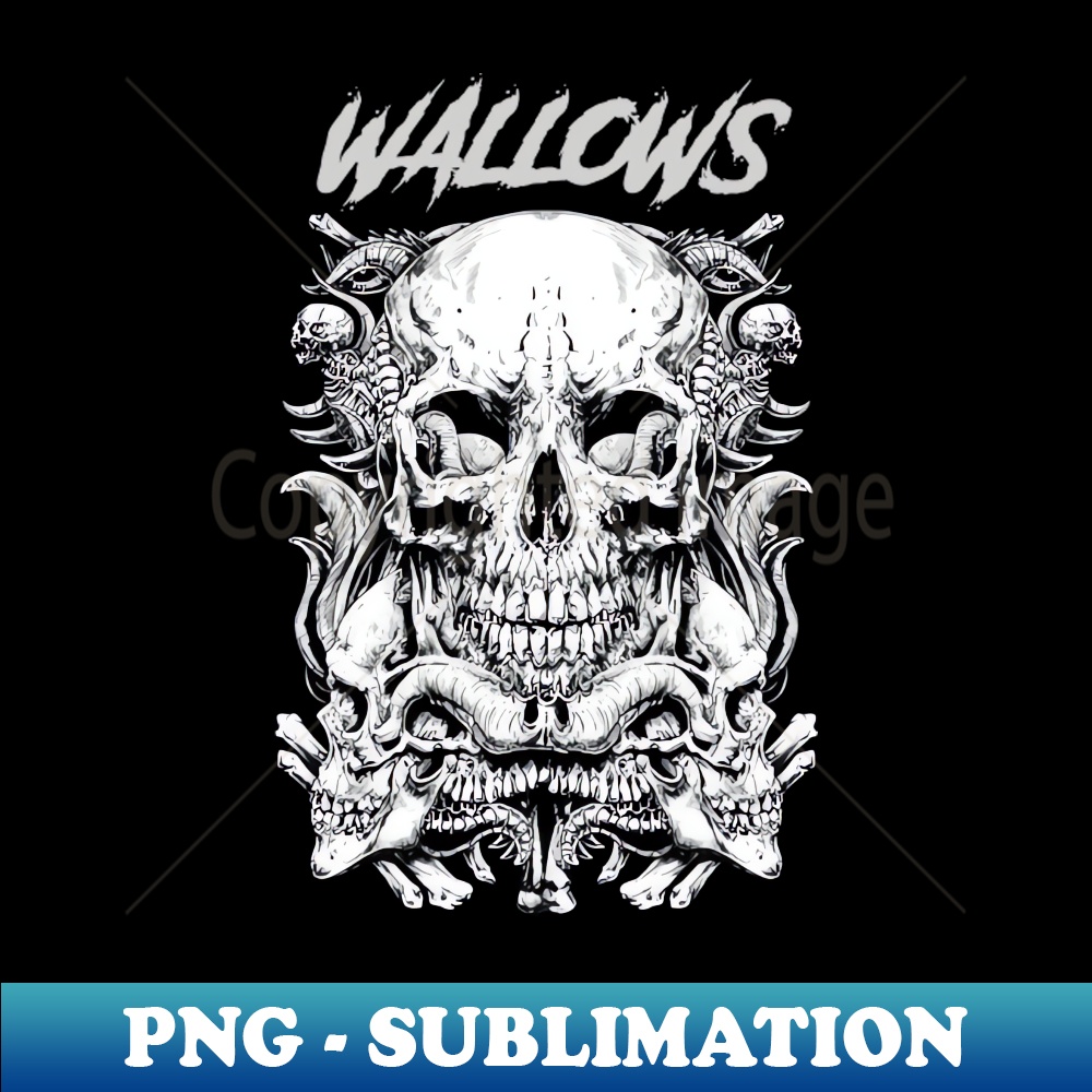 WALLOWS BAND MERCHANDISE - Creative Sublimation PNG Download | Inspire ...