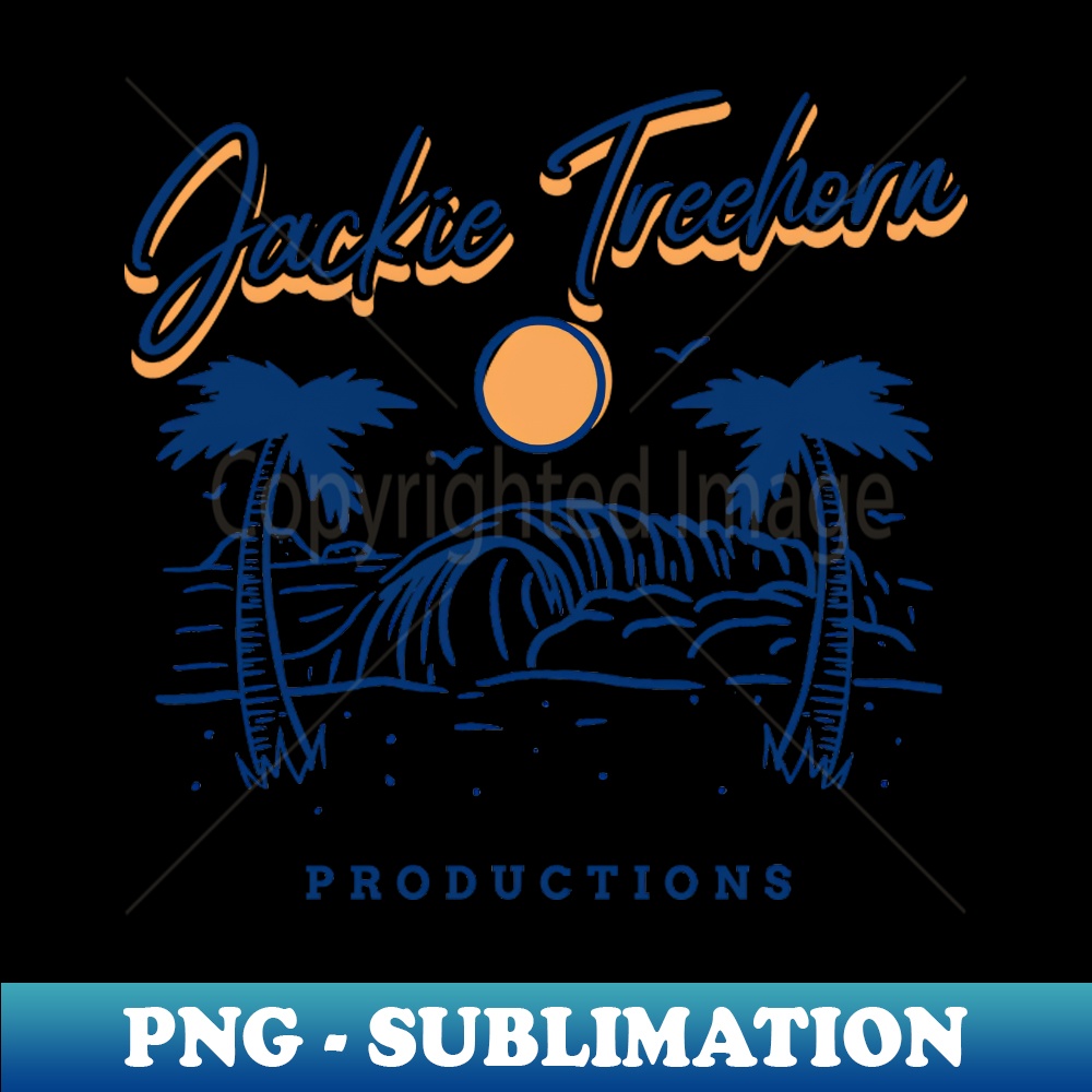 Jackie Treehorn Productions Beach Logo Funny Big Lebowski - | Inspire ...