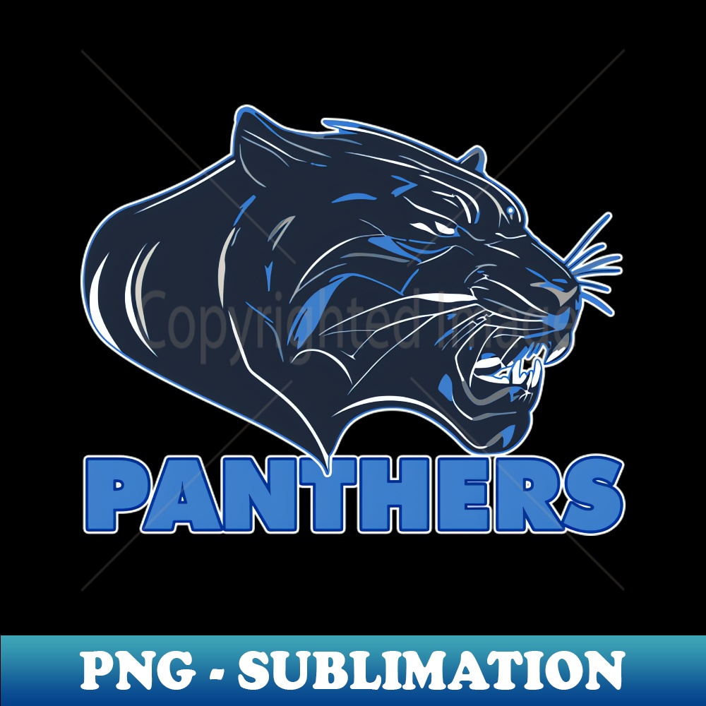 Panther Mascot - University - College - High school logo blu | Inspire ...