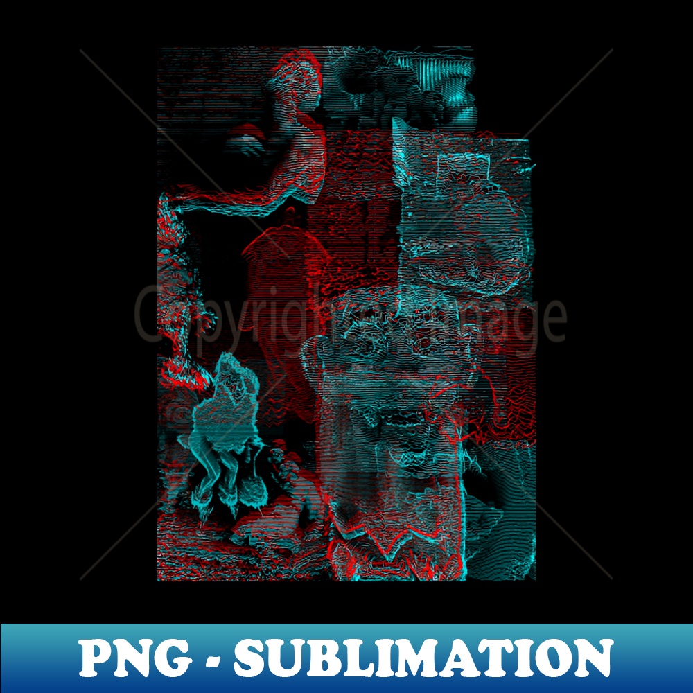 Digital Glitch Art Cursed Internet Image Design 1 - Instant | Inspire ...