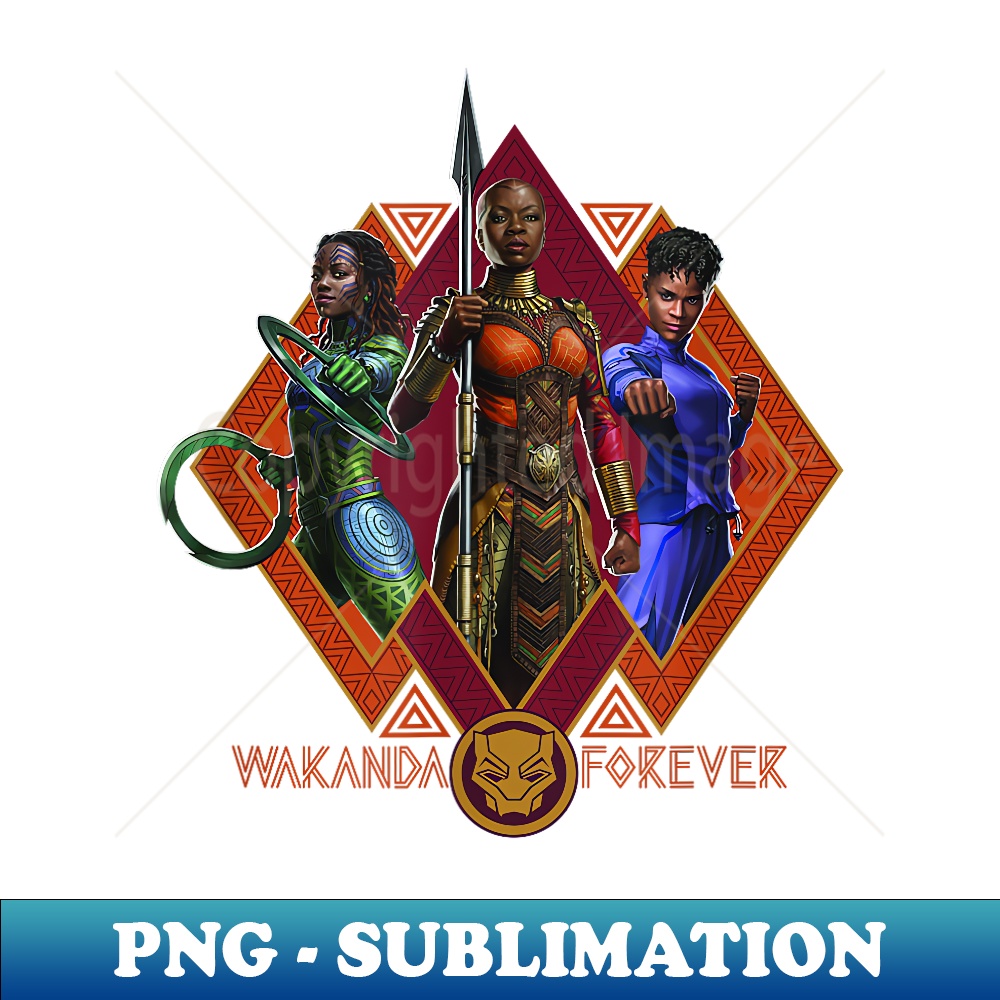Marvel Black Panther Wakanda Forever Hero Trio - High-Qualit | Inspire ...
