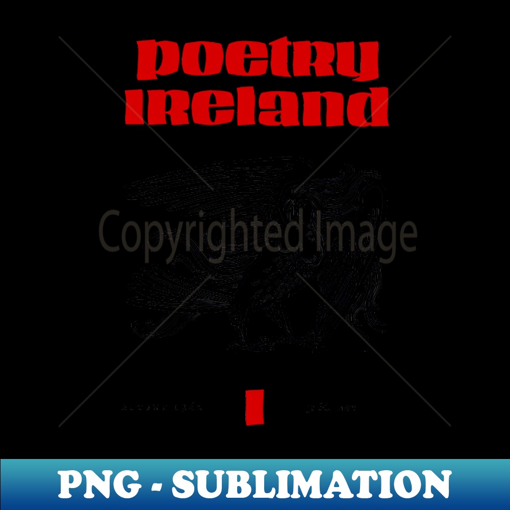 Poetry Ireland Vintage 60s Aesthetic - Exclusive PNG Sublim - Inspire ...