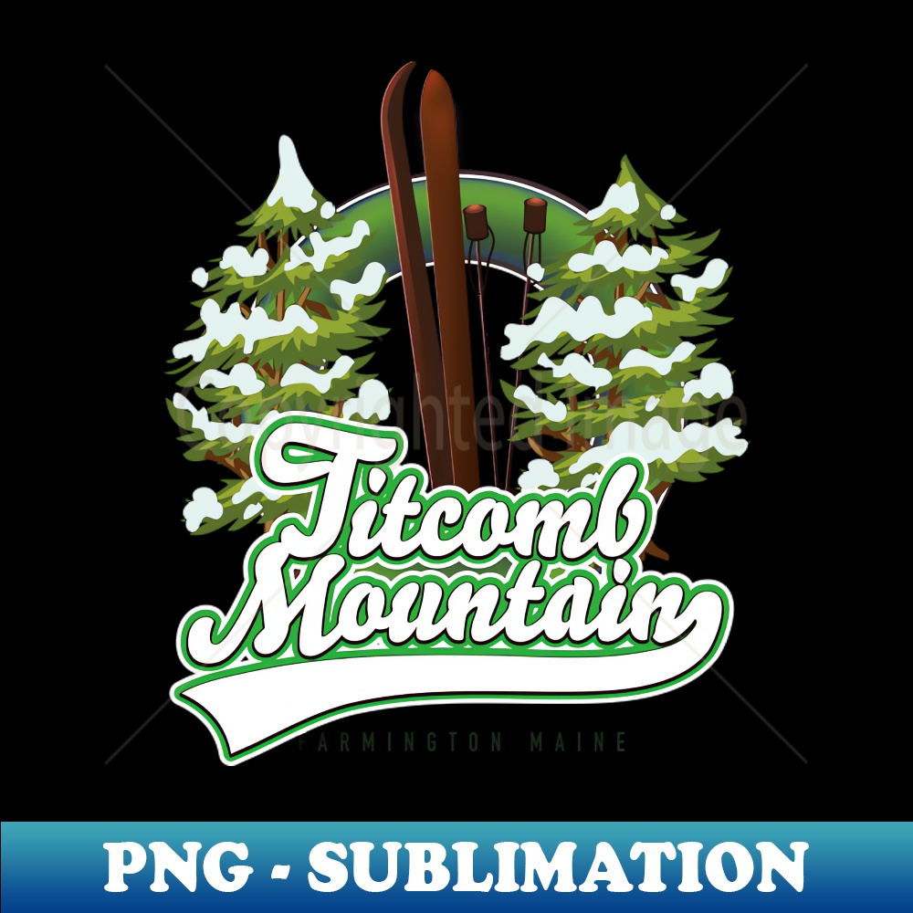 Titcomb Mountain Farmington Maine Ski logo - High-Resolution | Inspire ...