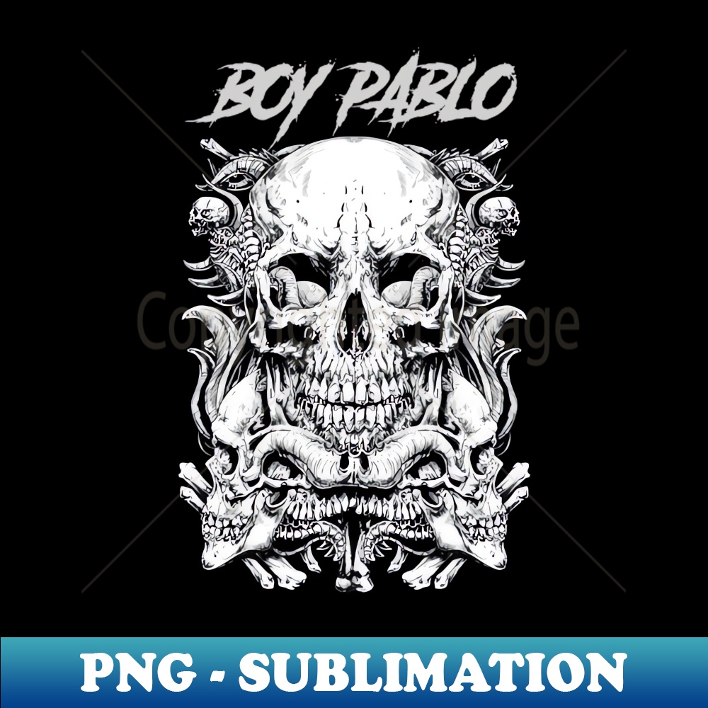 BOY PABLO BAND MERCHANDISE - Premium PNG Sublimation File - | Inspire ...
