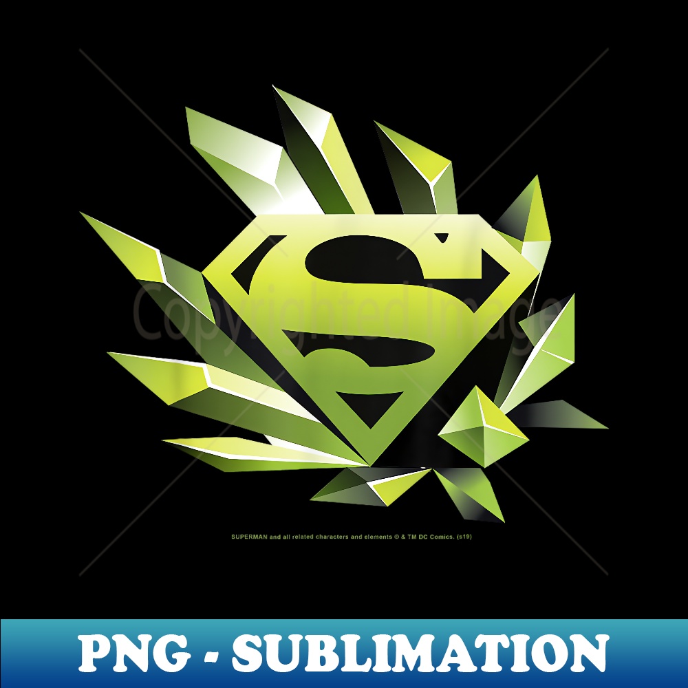 DC Comics Superman Kryptonite Chest Logo - Artistic Sublimat | Inspire Uplift