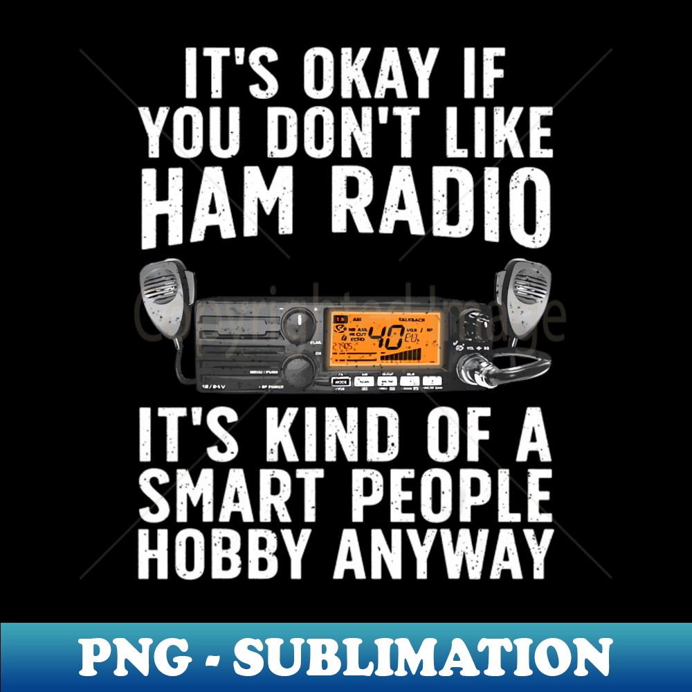 Ham Radio Art Women Ham Operator Amateur Radio - Elegant Sub | Inspire Uplift