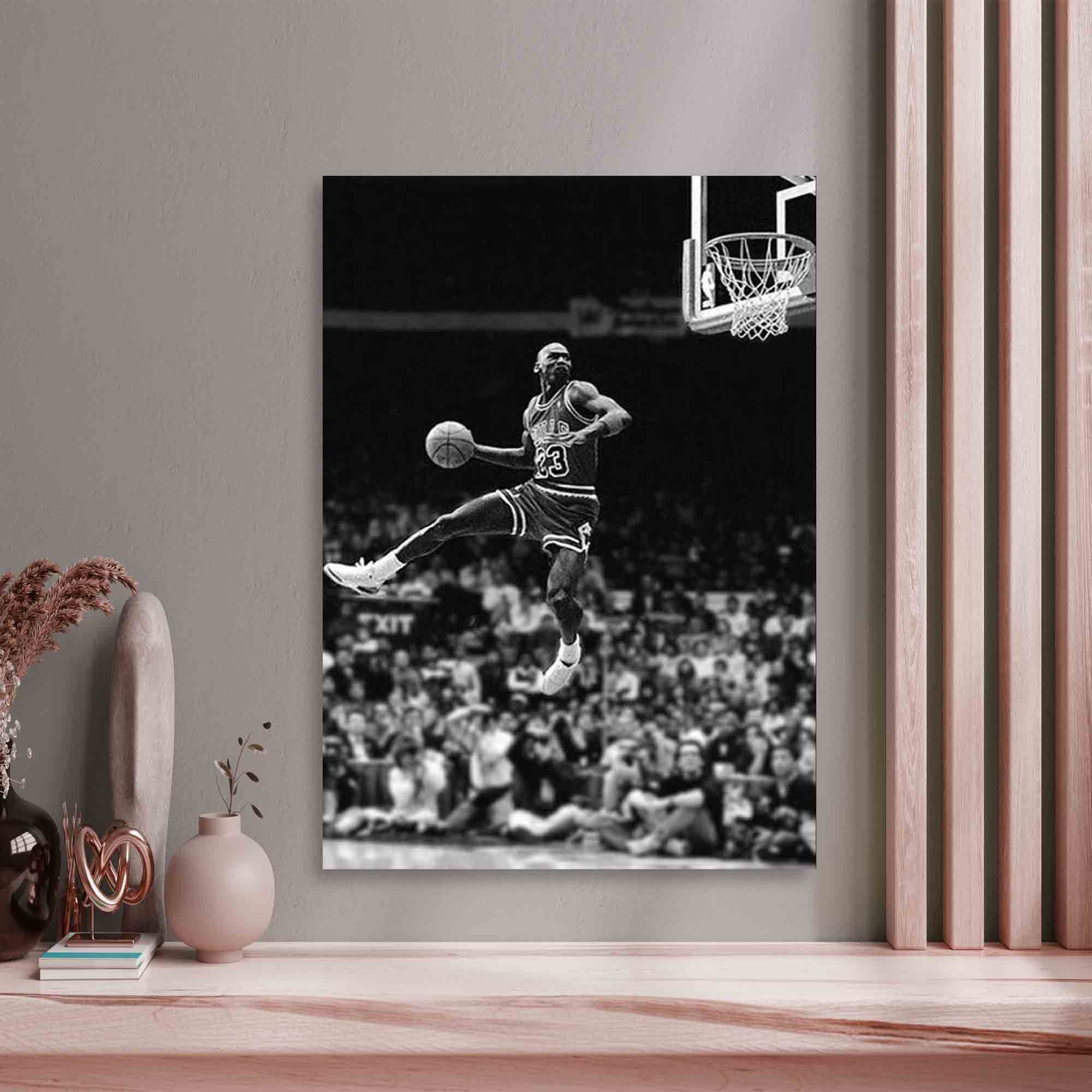 Michael Jordan Last Shot Canvas , Michael Jordan Signature C - Inspire ...
