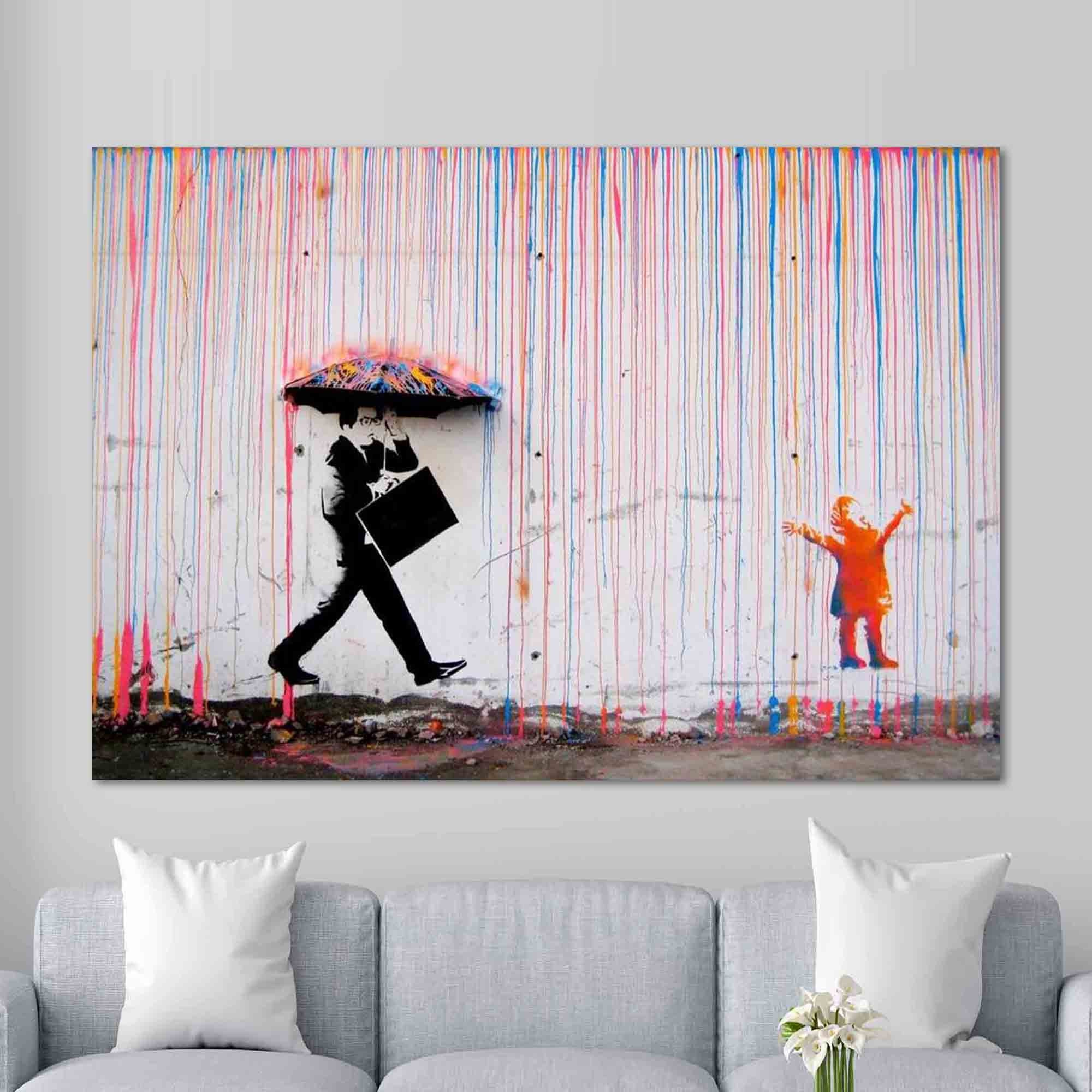 Banksy Prints Banksy Canvas Art Banksy Prints for Sale Banks | Inspire Uplift