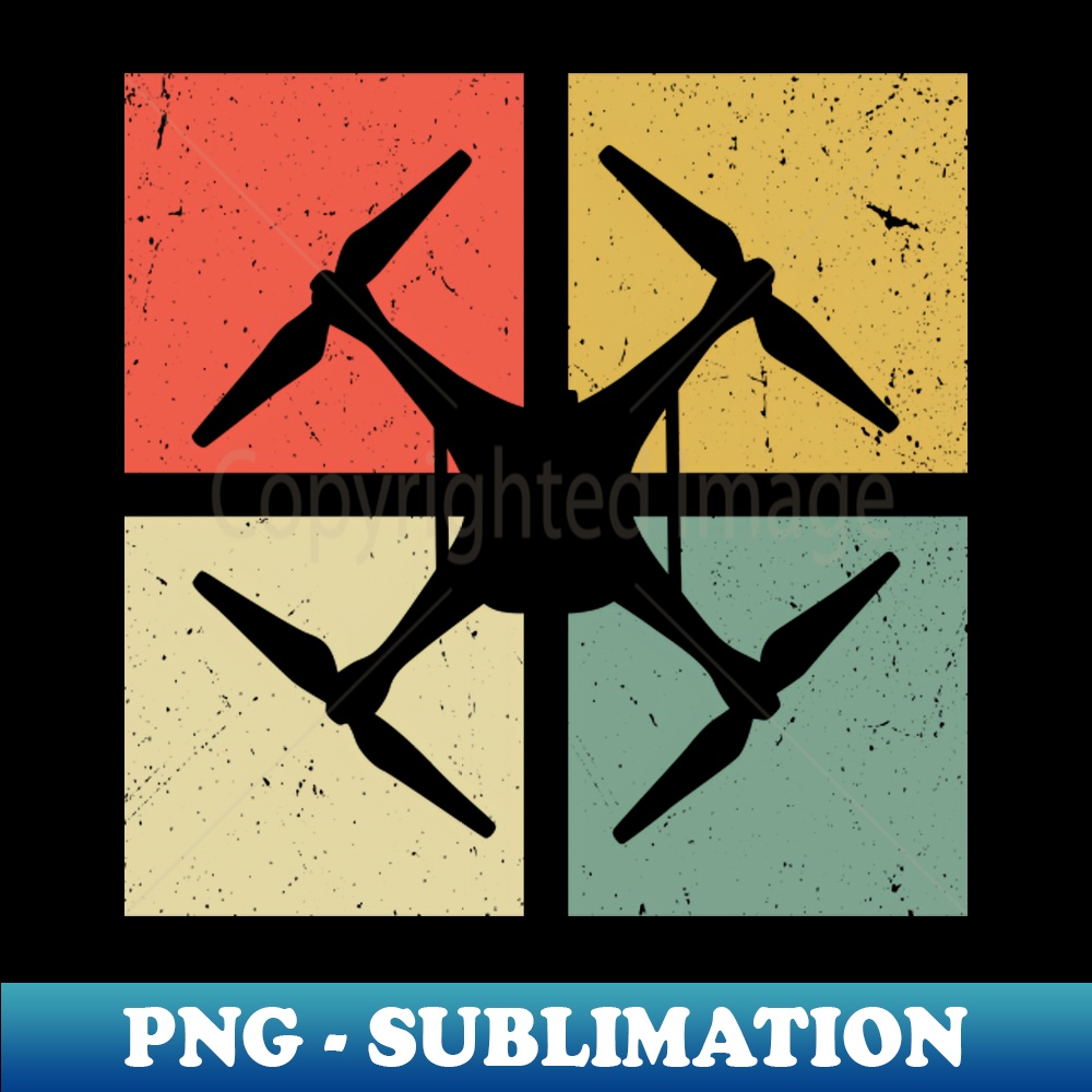 Drone Retro - FPV Drone Pilot RC Quadcopter - Exclusive Subl | Inspire ...