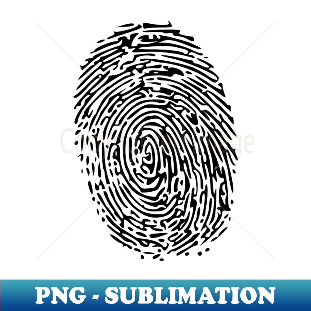 Fingerprint - Elegant Sublimation PNG Download - Perfect for | Inspire ...