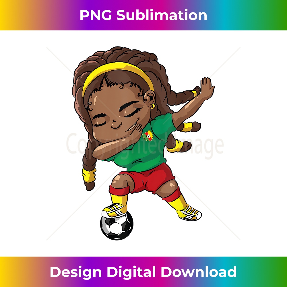 Cameroon African Dabbing Soccer Black Girls Jersey Football | Inspire ...
