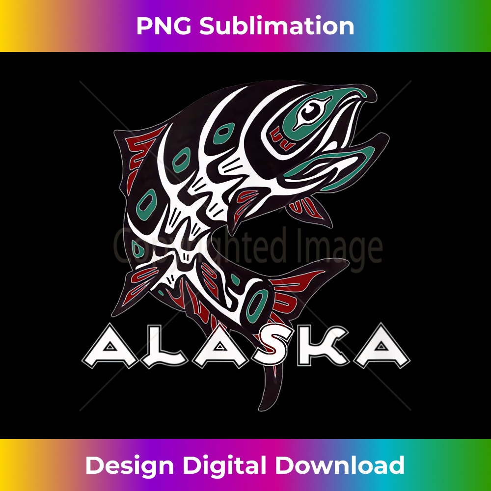 Alaska Salmon Fishing Native American Tlingit Art II - Artis | Inspire ...