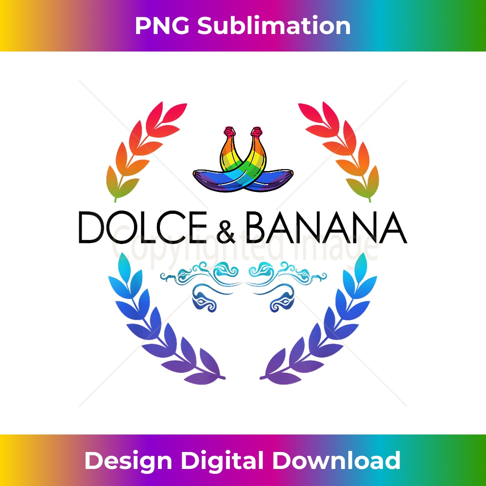 Dolce And LGBTQ Banana Funny Pride Graphic Cute Rainb - Arti | Inspire Uplift