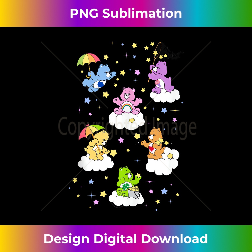 Care Bears Classic Vintage Star Collecting Group Bear Poster | Inspire ...