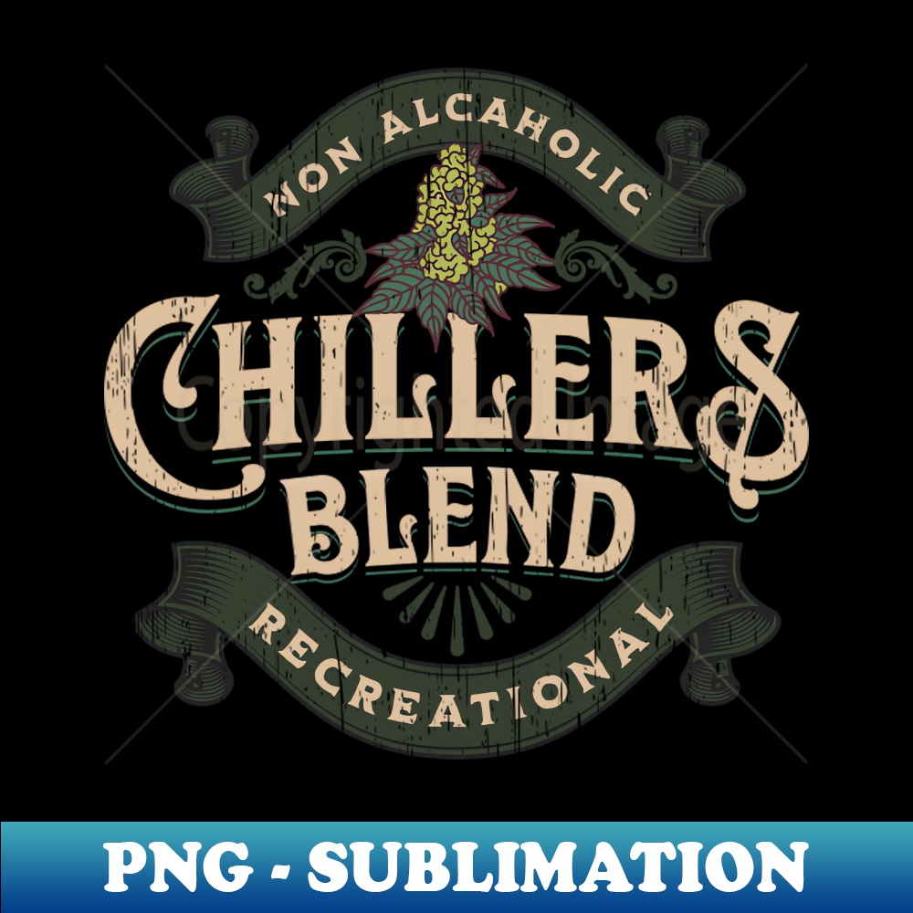 Chillers blend recreational weed distressed label - Signatur | Inspire ...