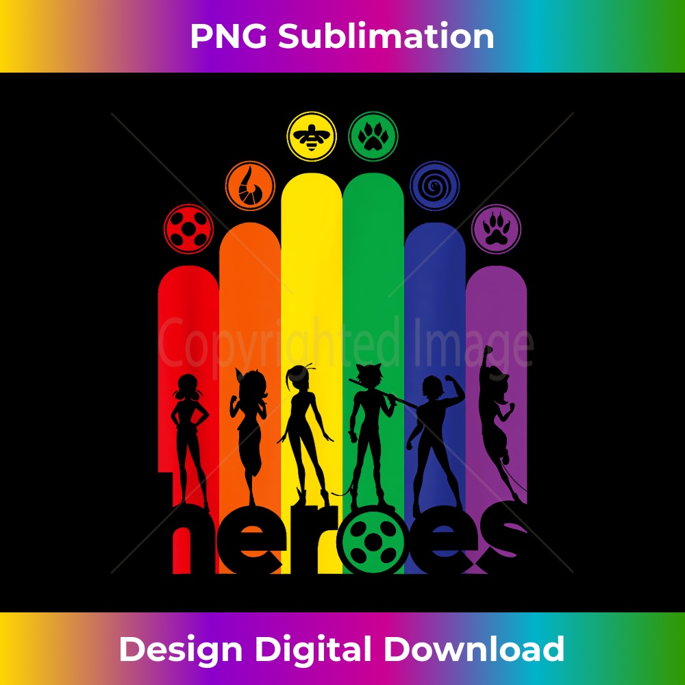 Miraculous Ladybug Rainbow Collection All Heroez - Artisanal | Inspire ...