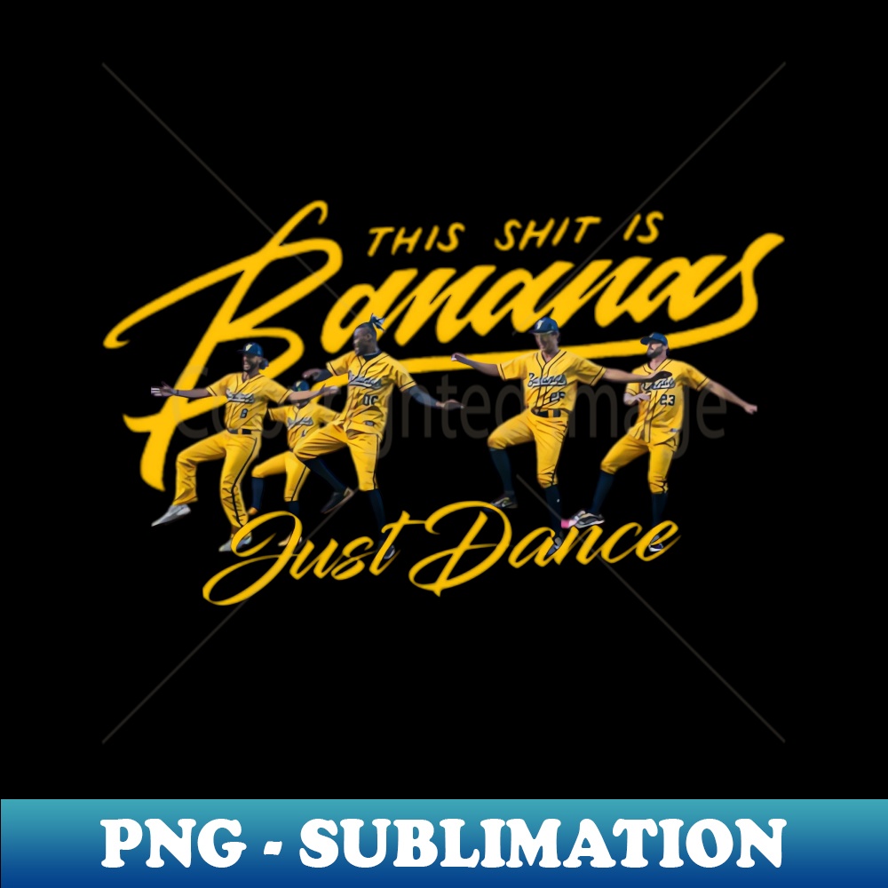 bananas dance baseball team - High-Resolution PNG Sublimati | Inspire ...