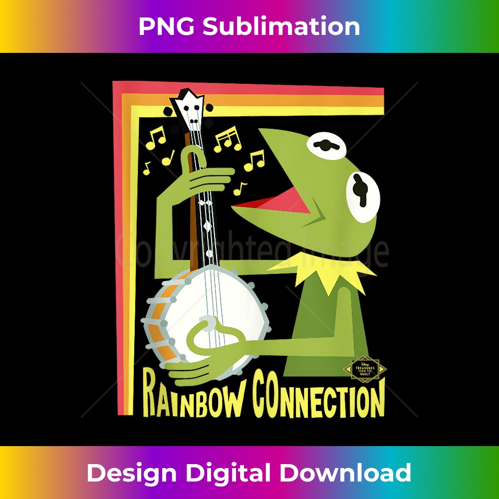 Disney The Muppet Movie Kermit Rainbow Connection Stylized T | Inspire ...