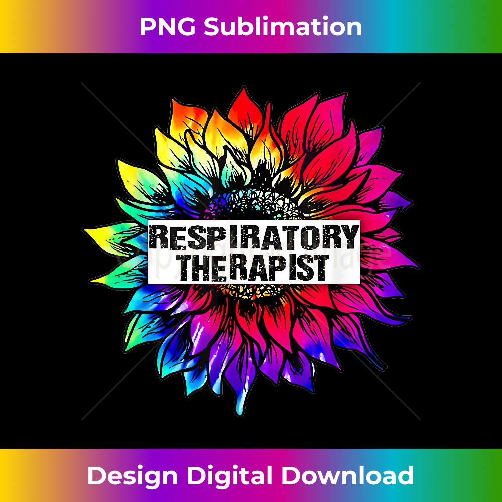 Rainbow Sunflower Respiratory Therapist COLOR Nurse 2021 1 - | Inspire Uplift