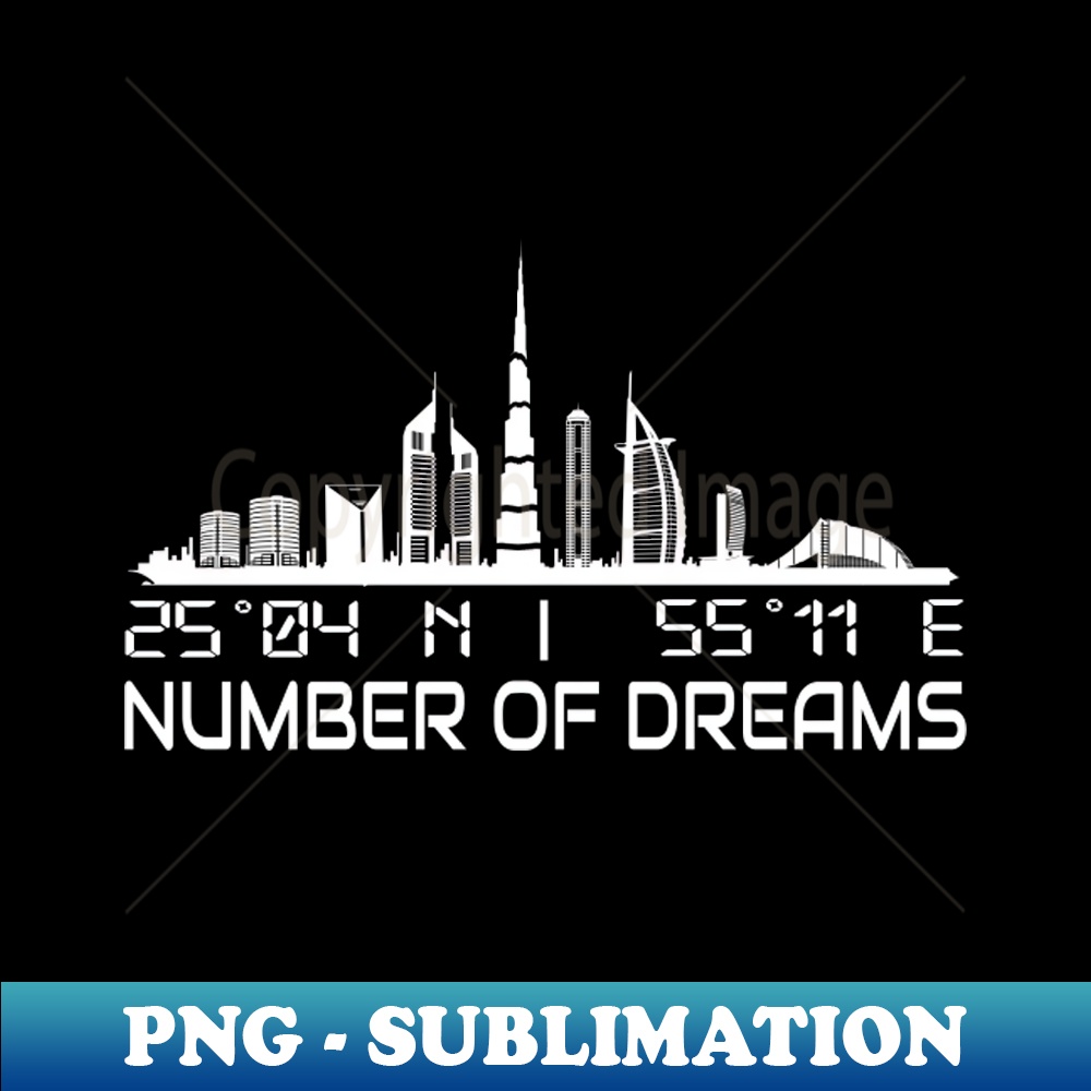 Dubai Skyline GPS Coordinates Capital Uae - Professional Sub | Inspire ...