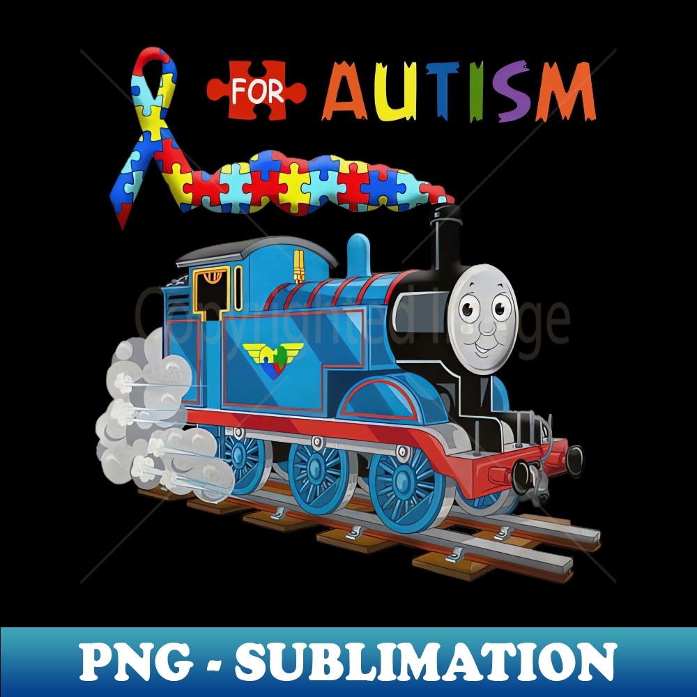 Train Puzzle Pieces Train Lover Autism Awareness - PNG Subli | Inspire ...