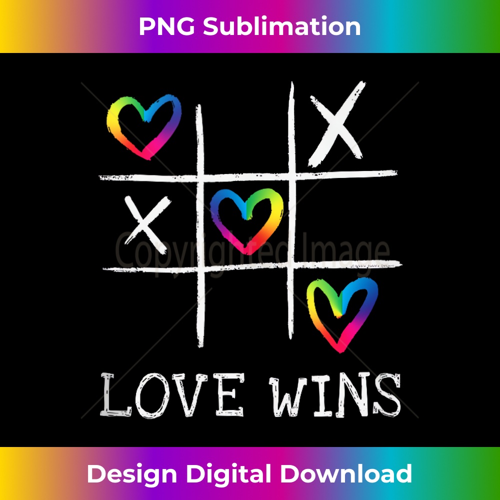 Fun LGBTQ LOVE WINS in Gay Pride Rainbow Colors - Gay Ally T - Inspire ...