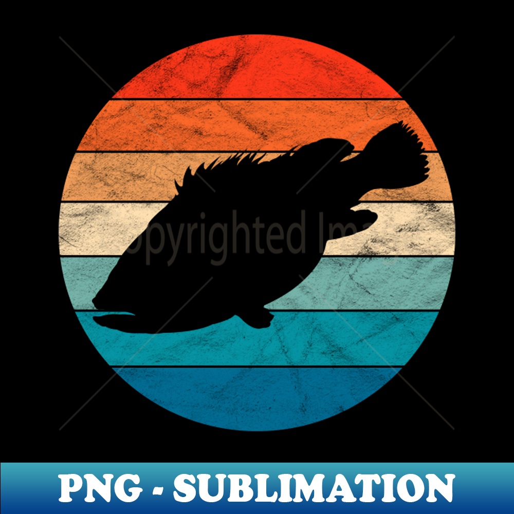 Grouper Fish - Premium PNG Sublimation File - Transform Your | Inspire ...