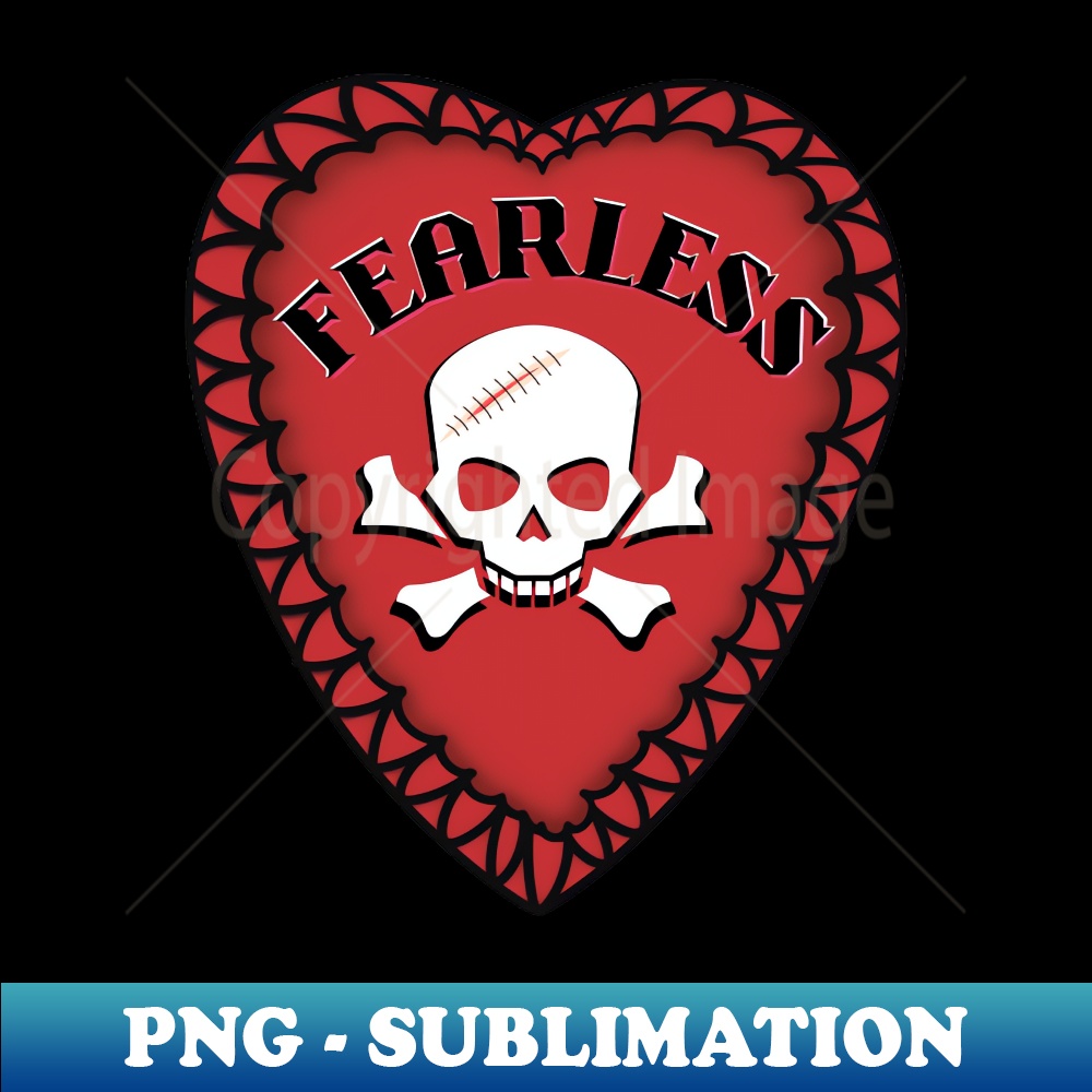 Fearless Heart - Special Edition Sublimation PNG File - Fash | Inspire ...