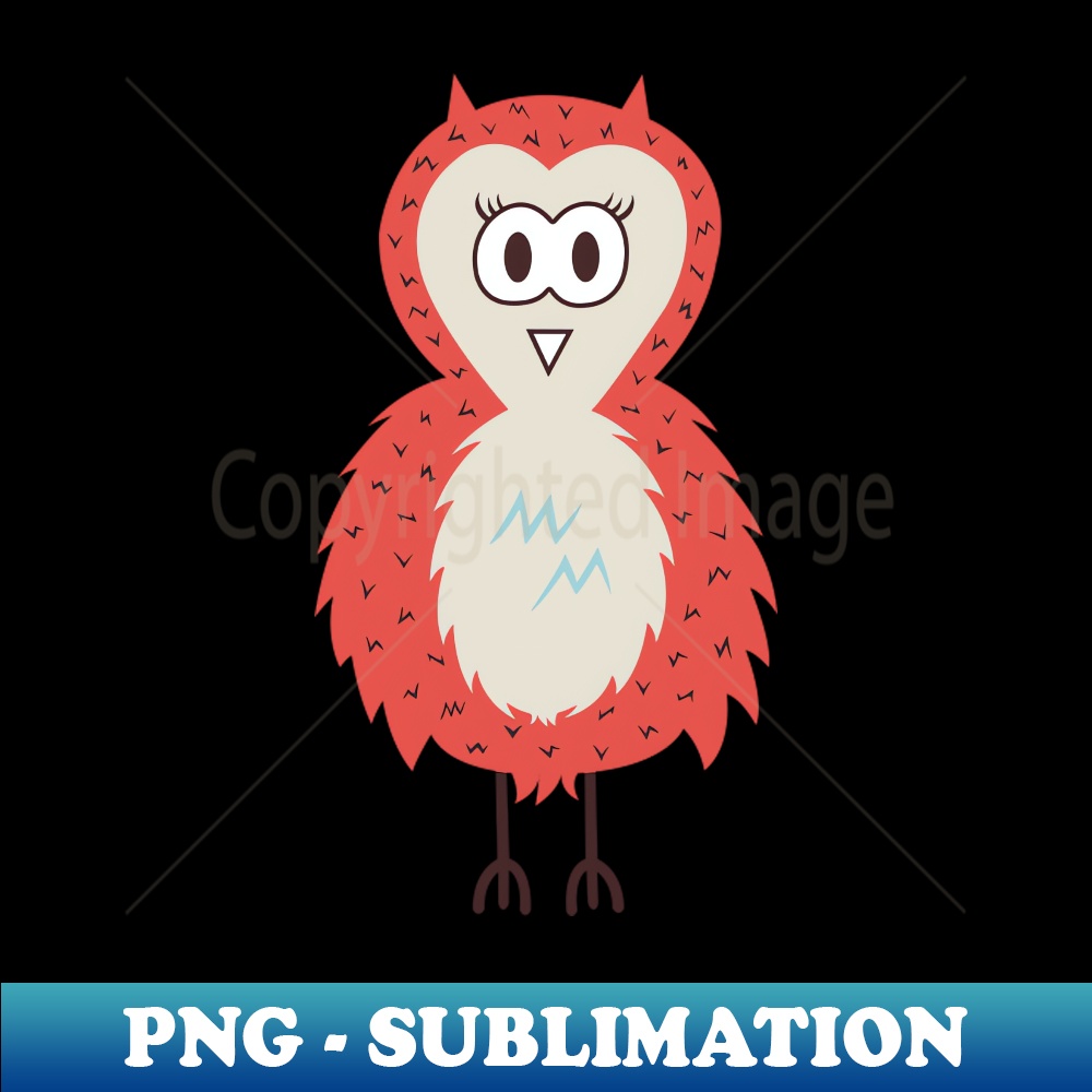 Owlie - PNG Transparent Digital Download File for Sublimatio - Inspire ...