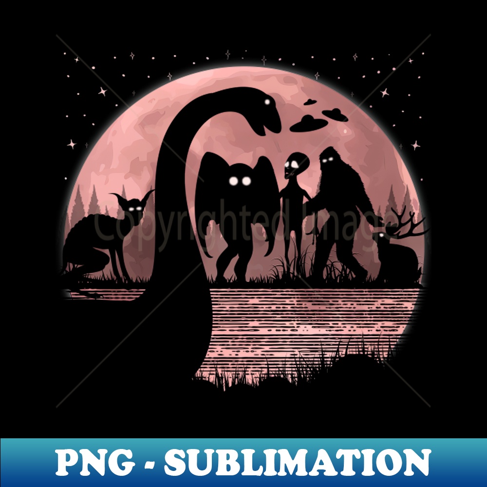 Cryptid Monsters - Aesthetic Sublimation Digital File - Perf | Inspire ...