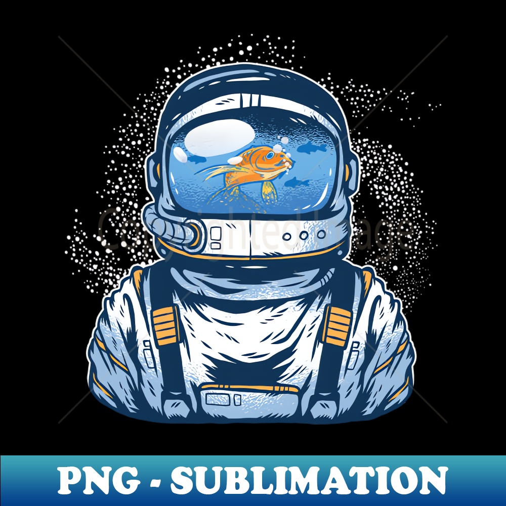 Astronaut in space with a fishbowl as a helmet - Sublimation - Inspire ...