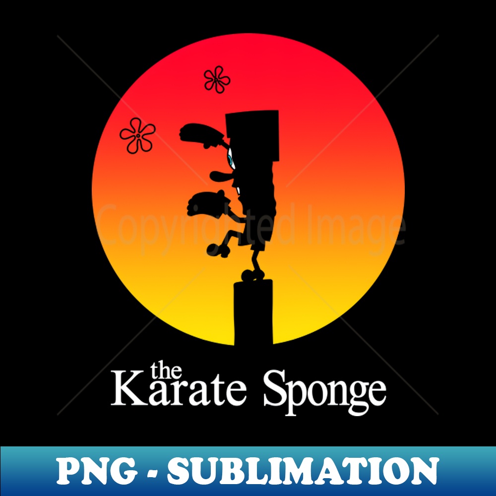 Karate Sponge Funny 80s Karate Movie Parody - Signature Subl - Inspire ...