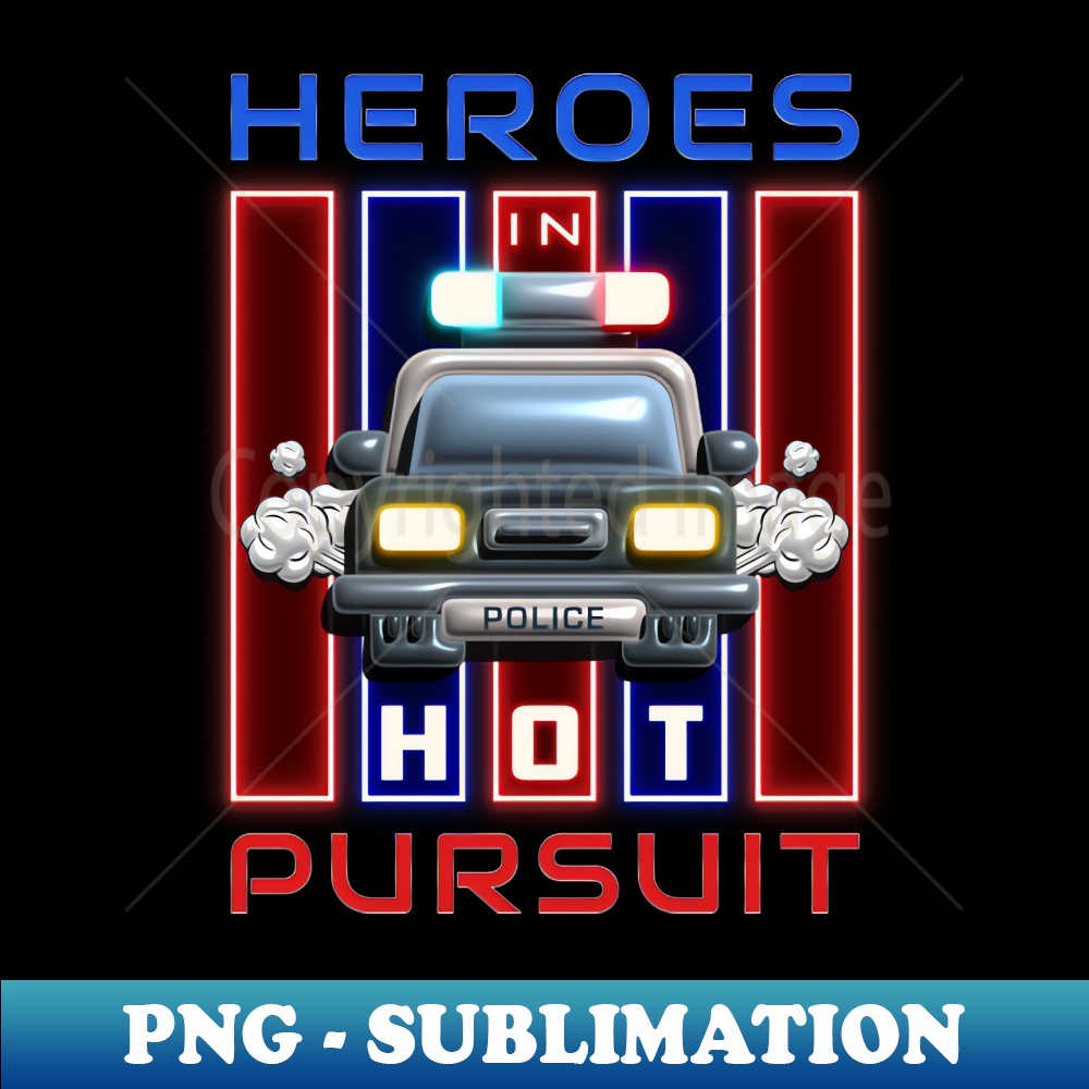 Heroes In Hot Pursuit Neon Mix Design - Trendy Sublimation D | Inspire ...