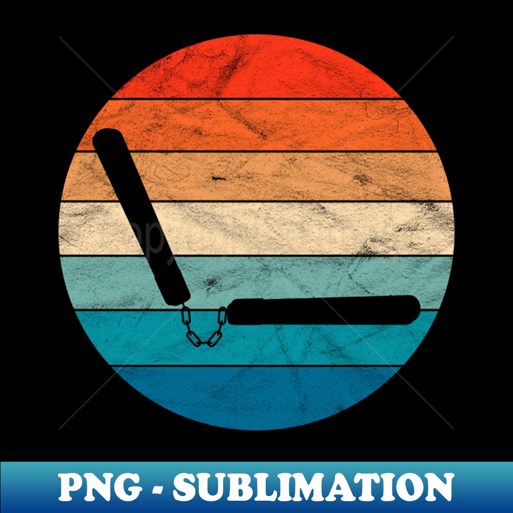 Nunchucks - PNG Transparent Sublimation Design - Stunning Su | Inspire ...