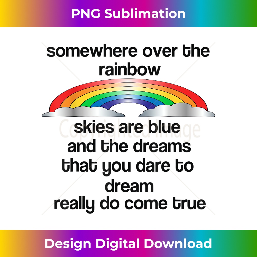 Rainbow T--Some Where Over The Rainbow - Bohemian Sublimatio | Inspire ...